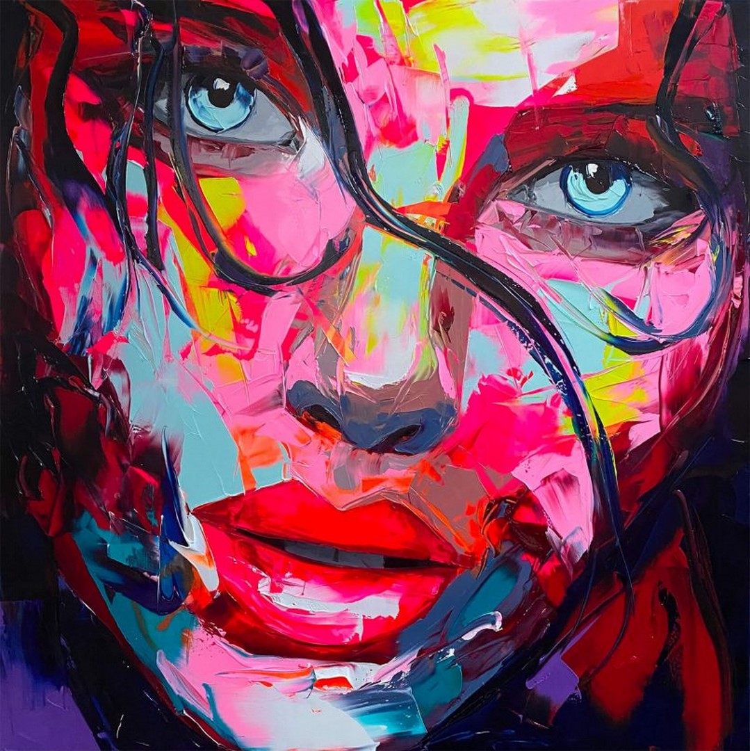 Exploring Françoise Nielly's Expressive Portrait Paintings - unlea